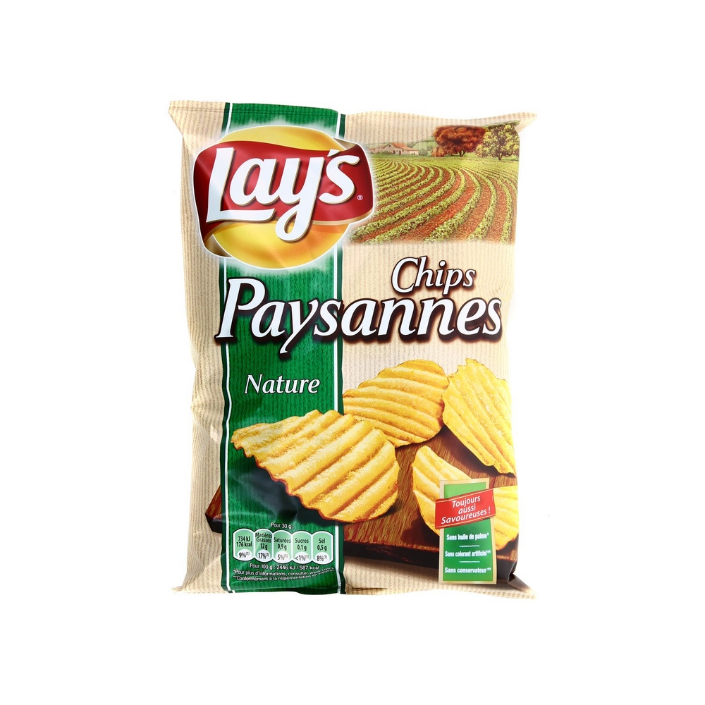 Chips Nature 145g – Lay’s - Allo Frangin